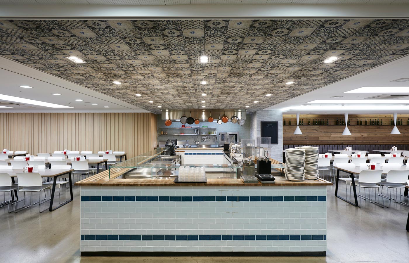 Cafeteria, Hyundai Card Hyundai Capital HQ1 — SPACKMAN ASSOCIATES